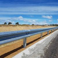 China Hot Dip Galvanized W-Beam Highway Guardrail with AASHTO Standard and Customizable Thickness for sale