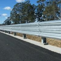 China Robust W Beam Steel Crash Barrier with Integrated Safety Bollard and High Impact Resistance for Highway Safety for sale