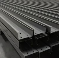 China Fireproof Zn-Al-Mg275 Coated C-Channel & Z-Channel Steel with High Durability Polyester Finish for Steel Structure Building for sale