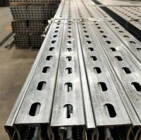 China 41x41mm Galvanized Slotted Strut Channel C Channel for Steel Conduits for sale