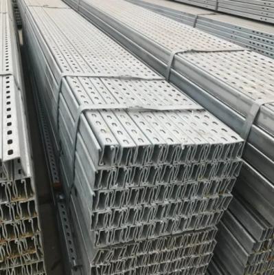 China Galvanised Steel Electrical Strut Channel 41x21mm for Pipe Support for sale