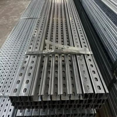 China Galvanized Steel Photovoltaic Ground Mounting System with Seismic Support Brackets and Customizable Fabrication for sale