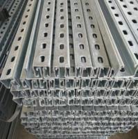 China Hot DIP Galvanized Slotted Perforated Strut Channel for Construction and Mechanical Applications for sale
