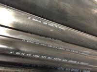 China Hot Rolled Carbon Steel Seamless Pipe ST37 ST52 1020 1045 A106B Fluid Pipe for sale