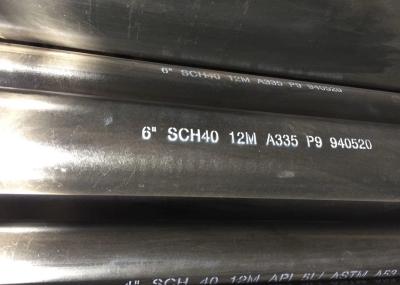 China Cold Rolled Standard Sizes T91 T22 Seamless Steel Pipe Astm A335 for sale