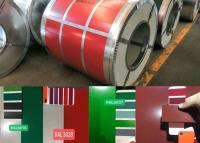 China 610mm PPGI Corrugated Galvanized Steel Sheet , Prepainted Galvanized Steel Sheet for sale