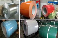 China Dx51d PE PVC Plastic Film PPGI PPGL Prepainted Galvanized Steel Coils for sale