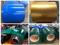 China Dx51d PE PVC Plastic Film PPGI PPGL Prepainted Galvanized Steel Coils for sale
