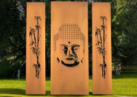 China Height 1500mm Corten Steel Garden Screens for sale