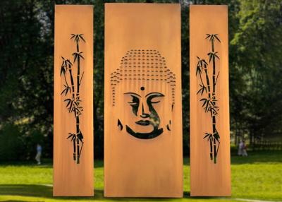 China Height 1500mm Corten Steel Garden Screens for sale