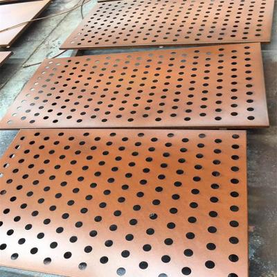 China Material Low Alloy Corten Steel Plate Wall Sheet With Laser Cutting for sale