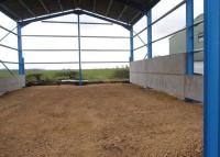 China Agricultural Steel Prefabricated Buildings For 1000t Grain Storage for sale