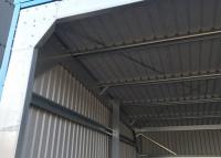 China 100x60x8 Prefab Warehouse Buildings With Corrugated Steel Roofing Sheet for sale