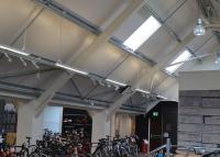 China Construction Cycle Shop Prebuilt Steel Structure Building Hot Dip Galvanized for sale