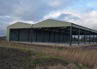 China Sandwich Wall Panel Double Span Prebuilt Steel Structure Factory for sale