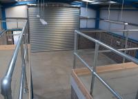 China Fire Damaged EPS Steel Structure Building , Prefab Shed Workshop for sale