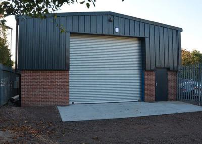 China Fire Damaged EPS Steel Structure Building , Prefab Shed Workshop for sale