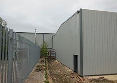 China 28mm Thickness 1m Length Prefabricated Steel Structure Building for sale