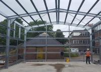 China Customized Prefabricated Epoxy Zinc Famous Steel Structure Building for sale