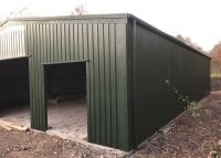 China Q235B Buggy Storage Prefabricated Steel Structure Building For Golf Club for sale