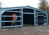 China Q235B Buggy Storage Prefabricated Steel Structure Building For Golf Club for sale