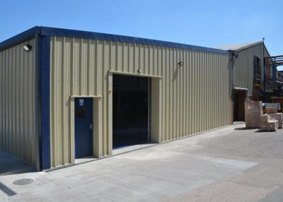 China Seamless Extension ODM Steel Structure Factory For Aerosol Business for sale