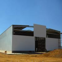 China Attractive Design Automobile 4s Shop Prefabricated Steel Structure Building for sale