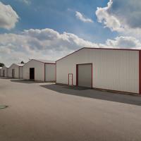 China Attractive Design Automobile 4s Shop Prefabricated Steel Structure Building for sale