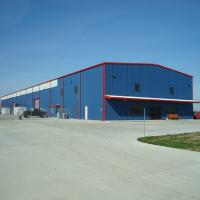 China Customized Color Paint Steel Frame Peb Shed Construction Hot Rolled for sale