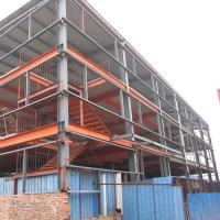 China Light Weight Sgs Purlin Steel Frame Warehouse Construction for sale