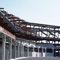 China H Section Frame Large Span Prefab Steel Warehouse Building for sale