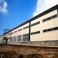 China Fabrication Light Frp Panel Prefabricated Steel Structure Building Sgs for sale