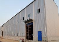 China Design Modern Q235 Prefab Metal Warehouse , EPS Wall Prefabricated Steel Warehouse for sale