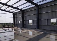 China Industrial Light Portal Frame 60m/S Prefabricated Steel Structure Building Shed for sale