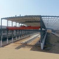 China Q345B Portal Frame Warehouse Light Steel Structure Building , Longlife for sale