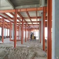 China CE Certification Q355B Prefabricated Steel Structure Building with 5-28mm Thickness and 50-300mm Flange Width for sale