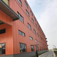 China Custom Industrial Light Prefab SGS Steel Structure Warehouse 12m Length for sale