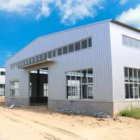 China CE Certification Q355B Prefabricated Steel Structure Building with 5-28mm Thickness and 50-300mm Flange Width for sale