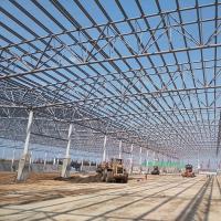 China Customized 50mm Panel Steel Frame Warehouse Q235b Prefabricated for sale