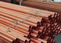 China Seamless / Welded T2 Copper Pipe Tube For Air Conditioning Condenser for sale