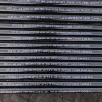 China Api5l Astm A333 Gr. 6 Round Seamless Steel Pipe Black Painted for sale