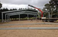 China Industrial Shed Iso Passed Steel Structure Building Rockwool Sandwich Panel for sale