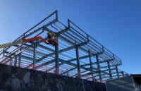 China Prefabricated Gnee Light Steel Frame Construction 5mm Thickness for sale