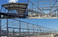 China 28mm Thickness Decoiling Steel Structure Building Length 1m for sale