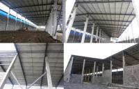 China Customized 50mm Panel Steel Frame Warehouse Q235b Prefabricated for sale