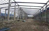 China Customized 50mm Panel Steel Frame Warehouse Q235b Prefabricated for sale
