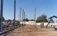 China Farm Storage Q345 Steel Construction Warehouse for sale