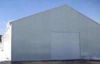 China Large Span Q335 Prefab Metal Warehouse Hot Dip Galvanized for sale