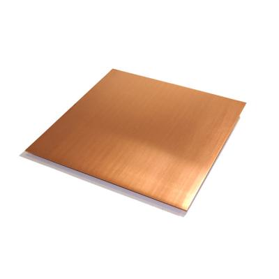 China 3mm Copper Sheet Plate C11300 C11400 99.95%  Copper Sheet 3mm for sale