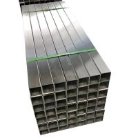 China BA 14 Gauge Square Tubing JIS DIN Stainless Steel Box Section 316 for sale
